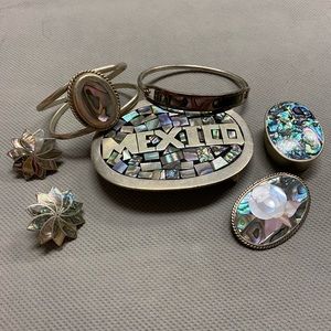Jewelry | Vintage Alpaca Silver Jewelry Bundle | Poshmark